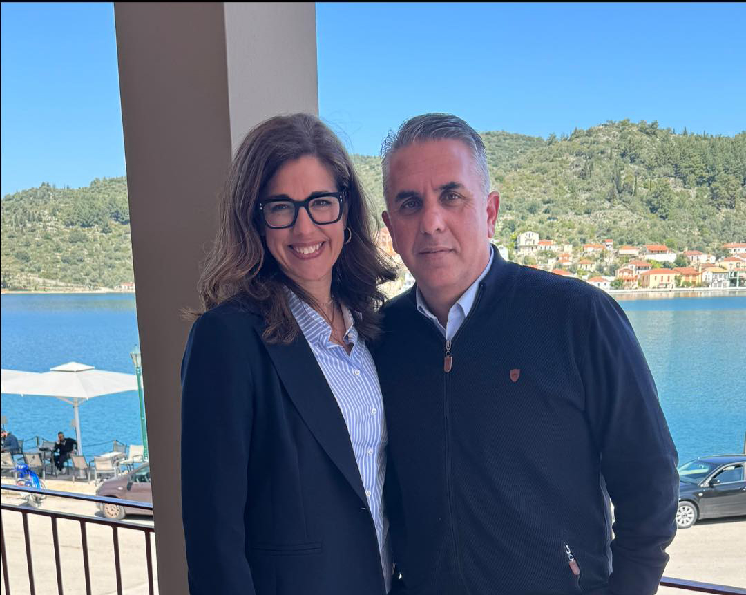 Συνάντηση Δημάρχου Ιθάκης με Ελένη Παπαναστασάτου - KefalonianMantata